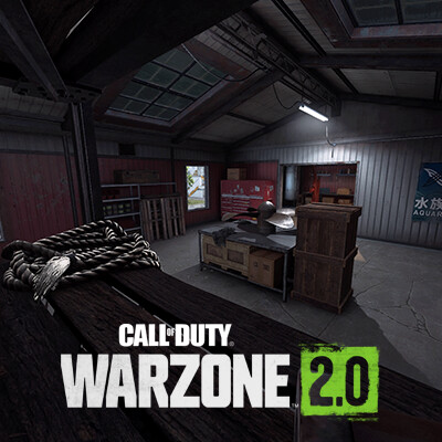 ArtStation - Warzone 2.0 Ashika Island Port Ashika Warehouse