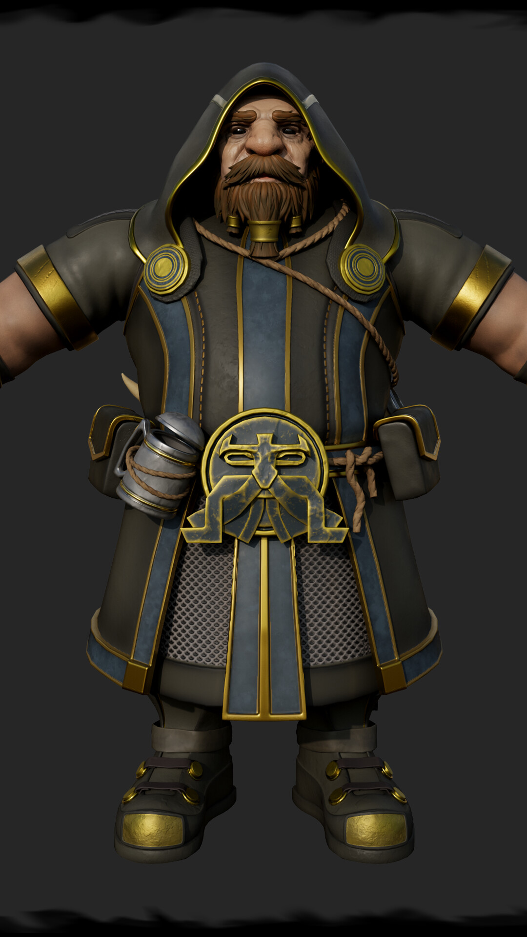 ArtStation - Stylized Dwarf Character