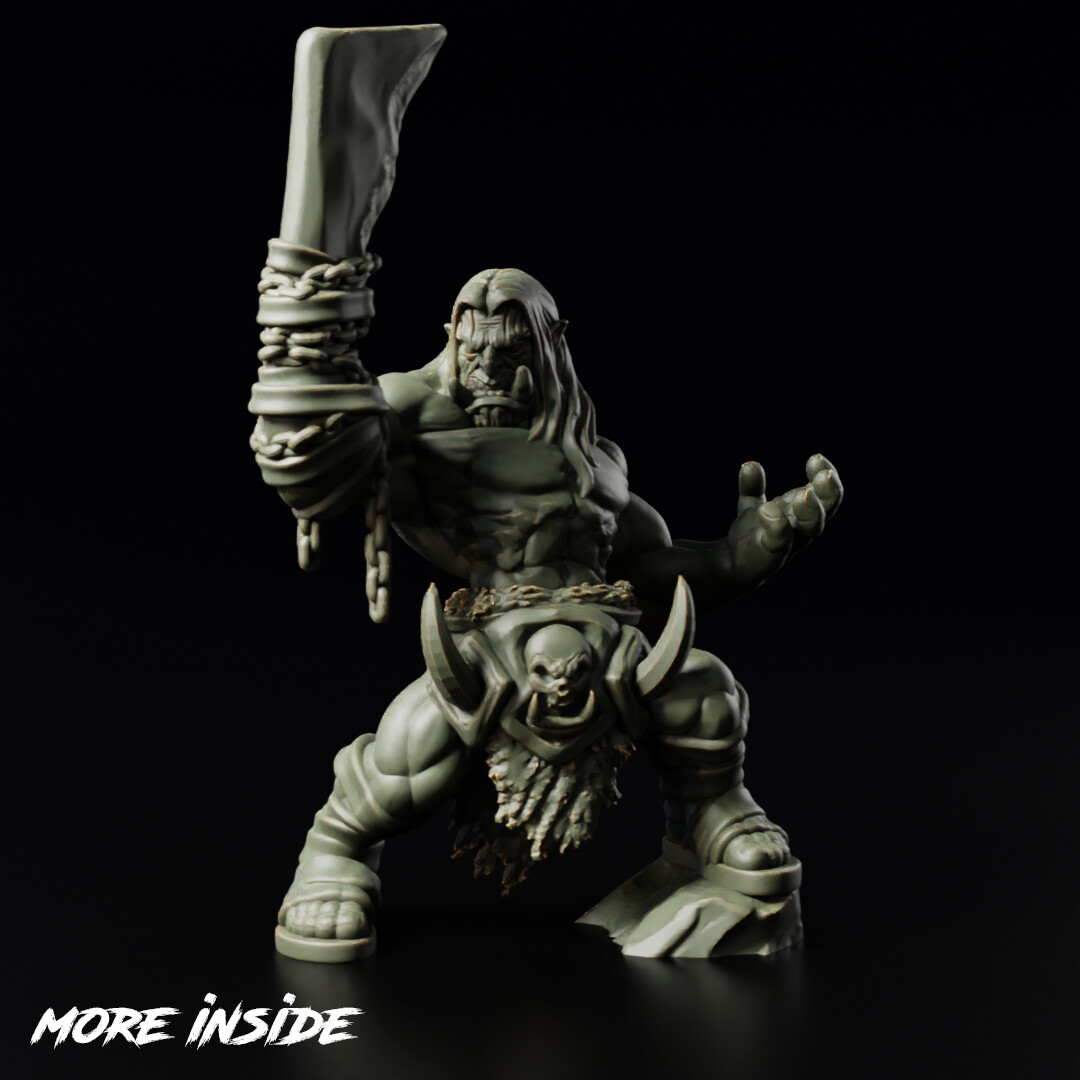 ArtStation - Orcs - Miniatures