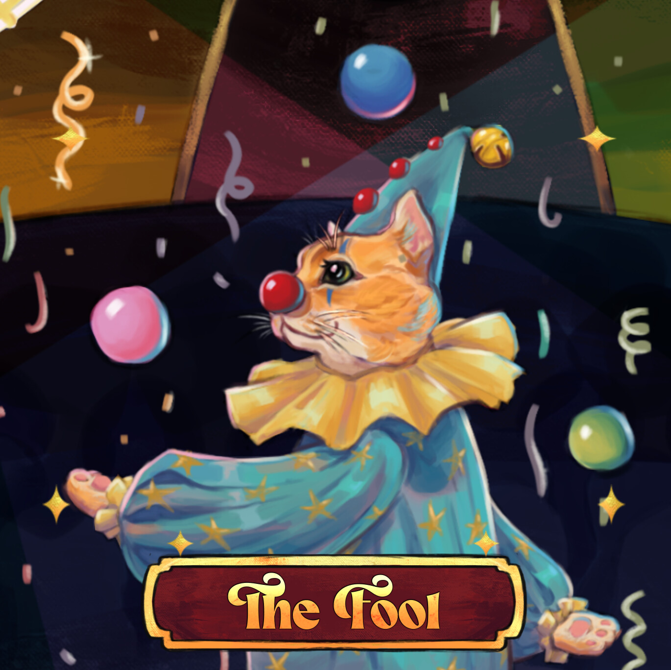 ArtStation - Tarot card - The Fool