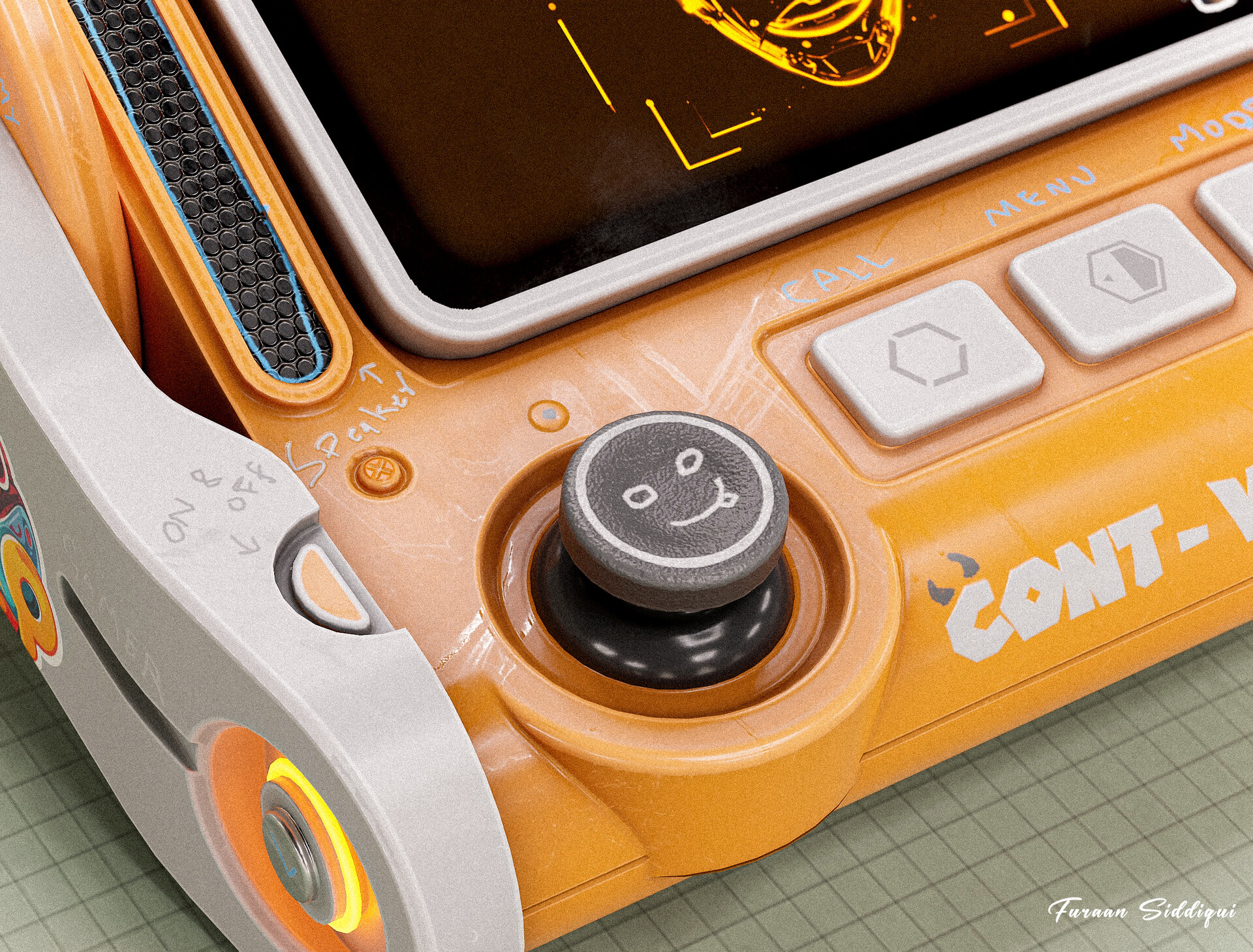 ArtStation - Sci-fi Controller V26 PBR