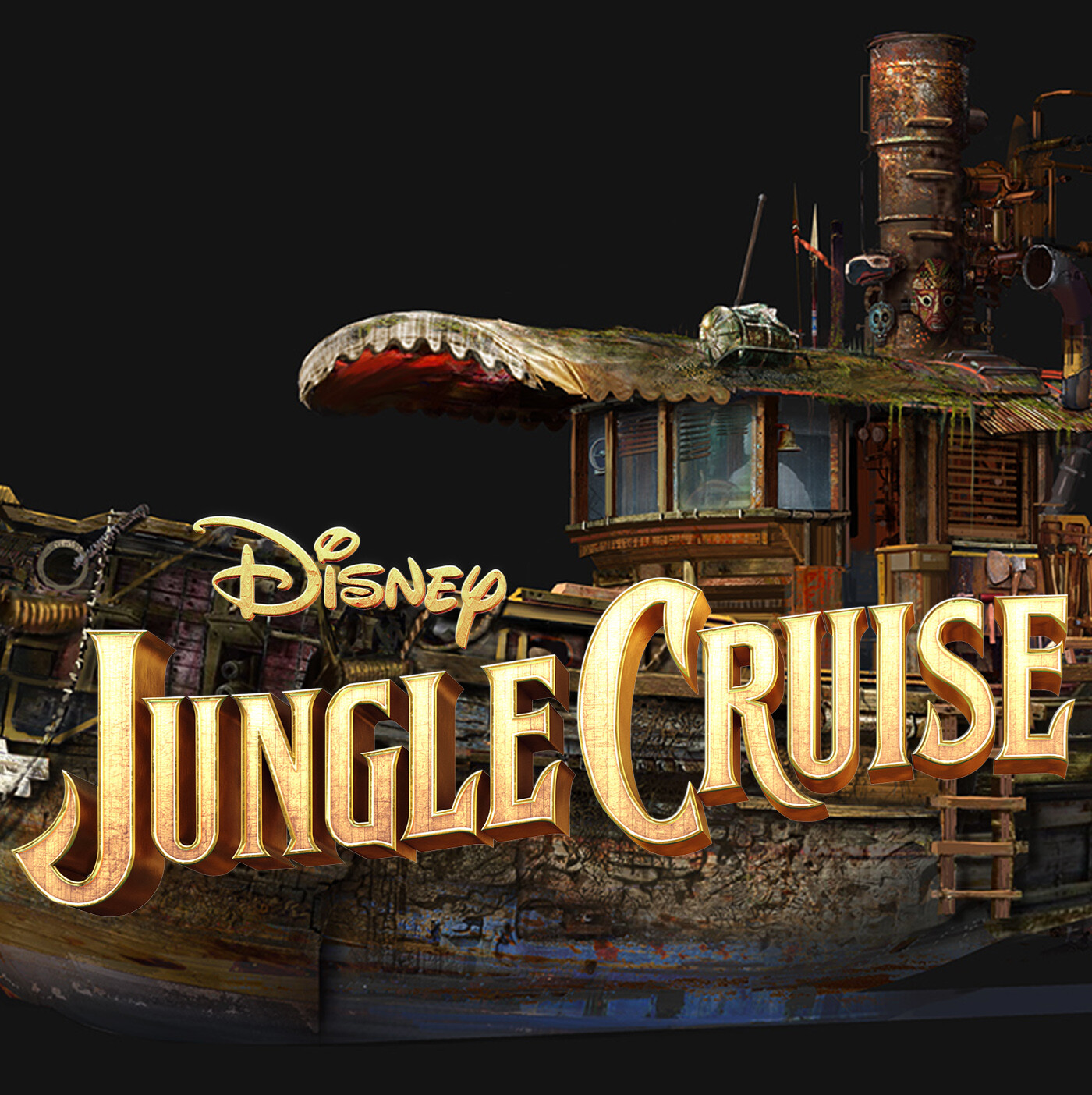 ArtStation - Jungle Cruise - Boat concept
