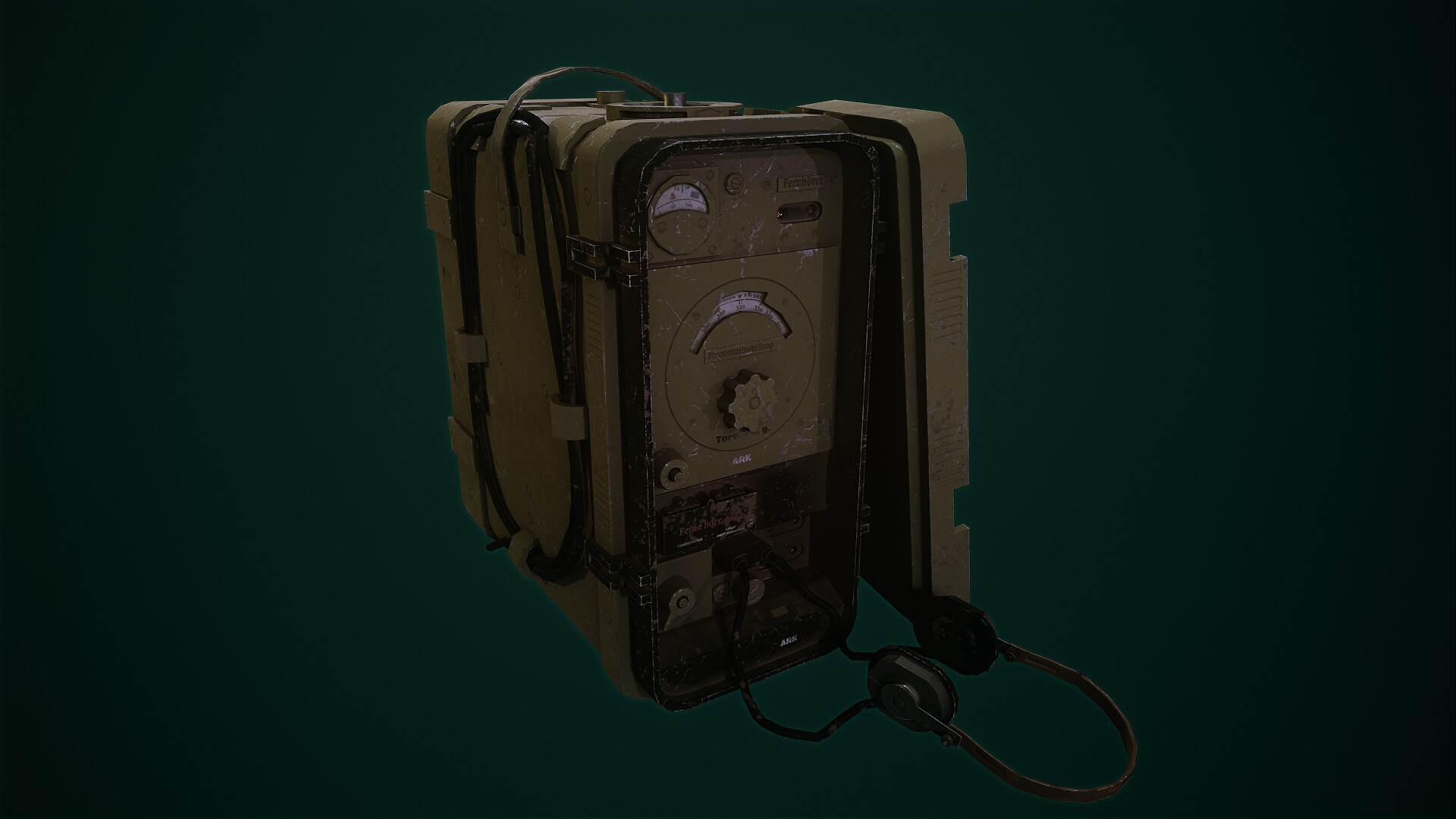 ArtStation - Field Radio Station
