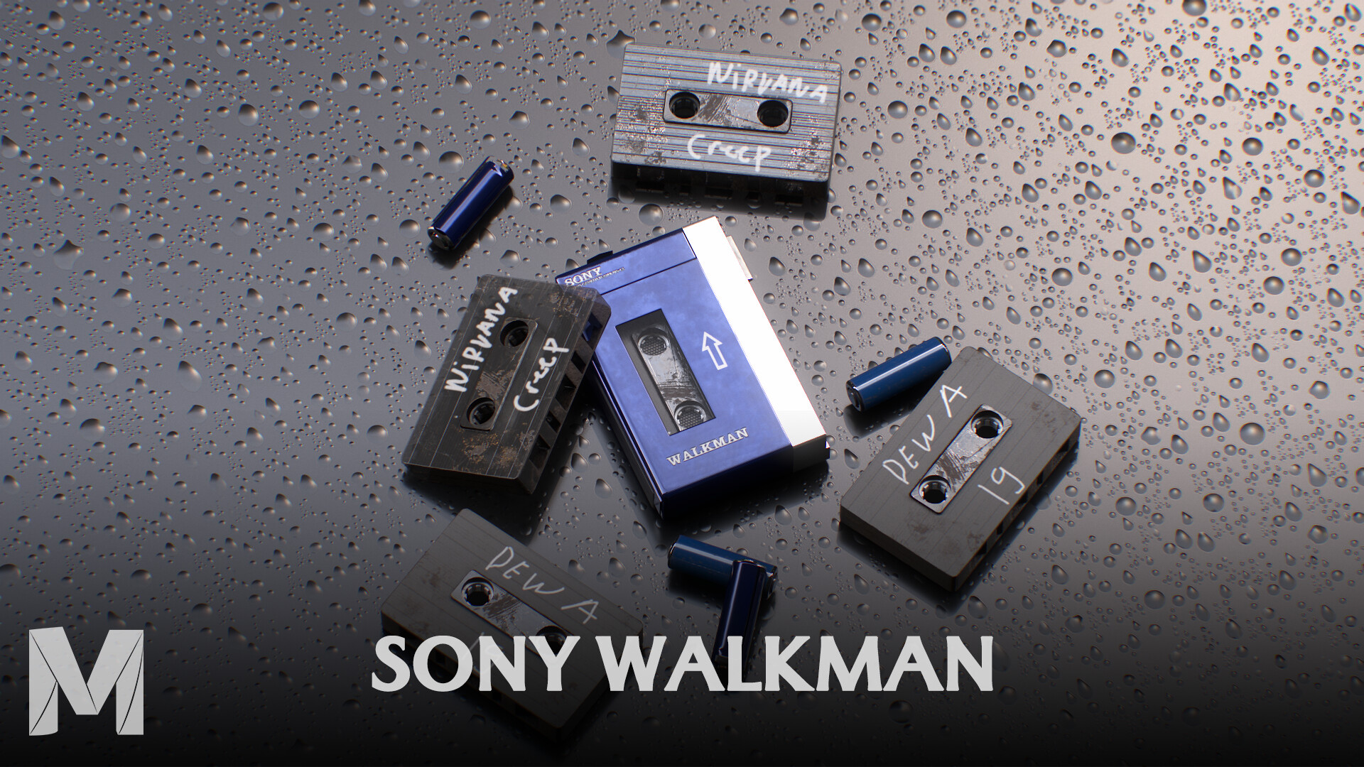 ArtStation - Sony Walkman Game Asset