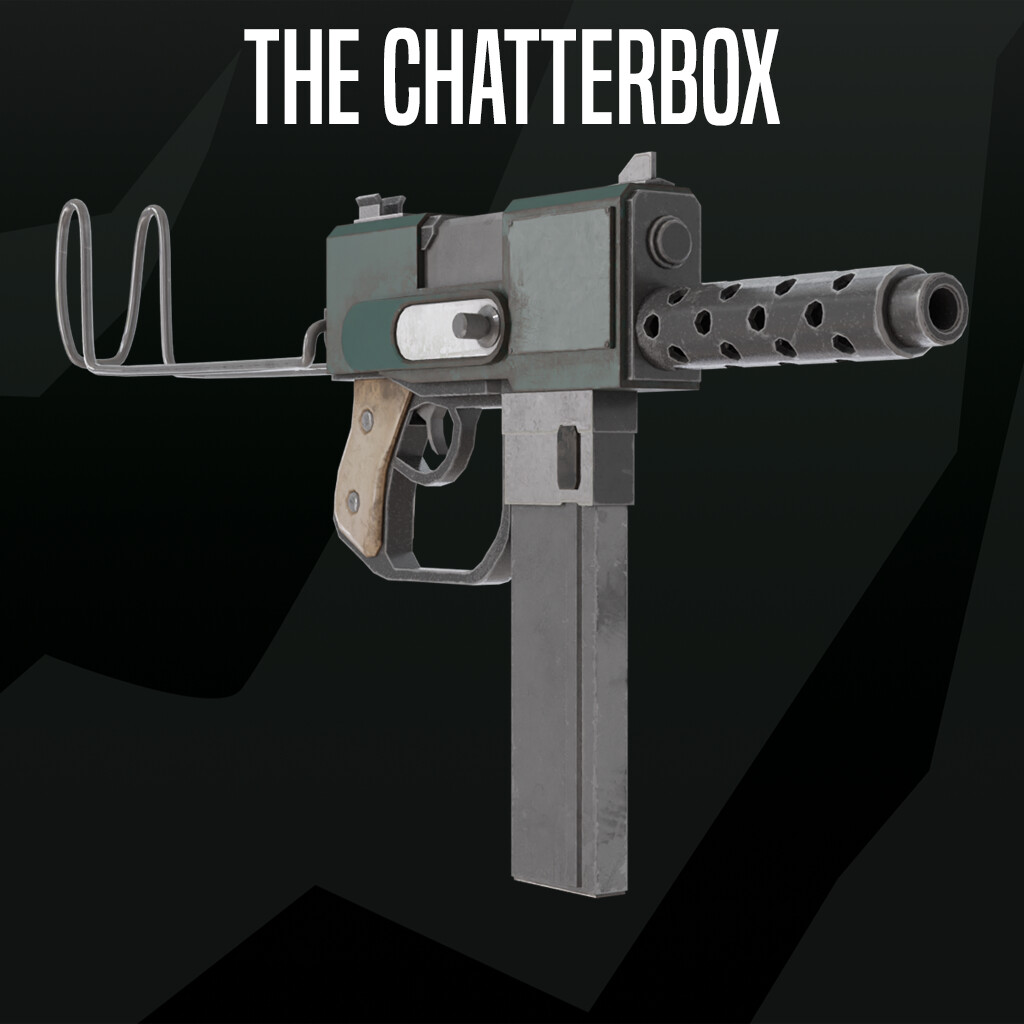 ArtStation - "The Chatterbox" SMG