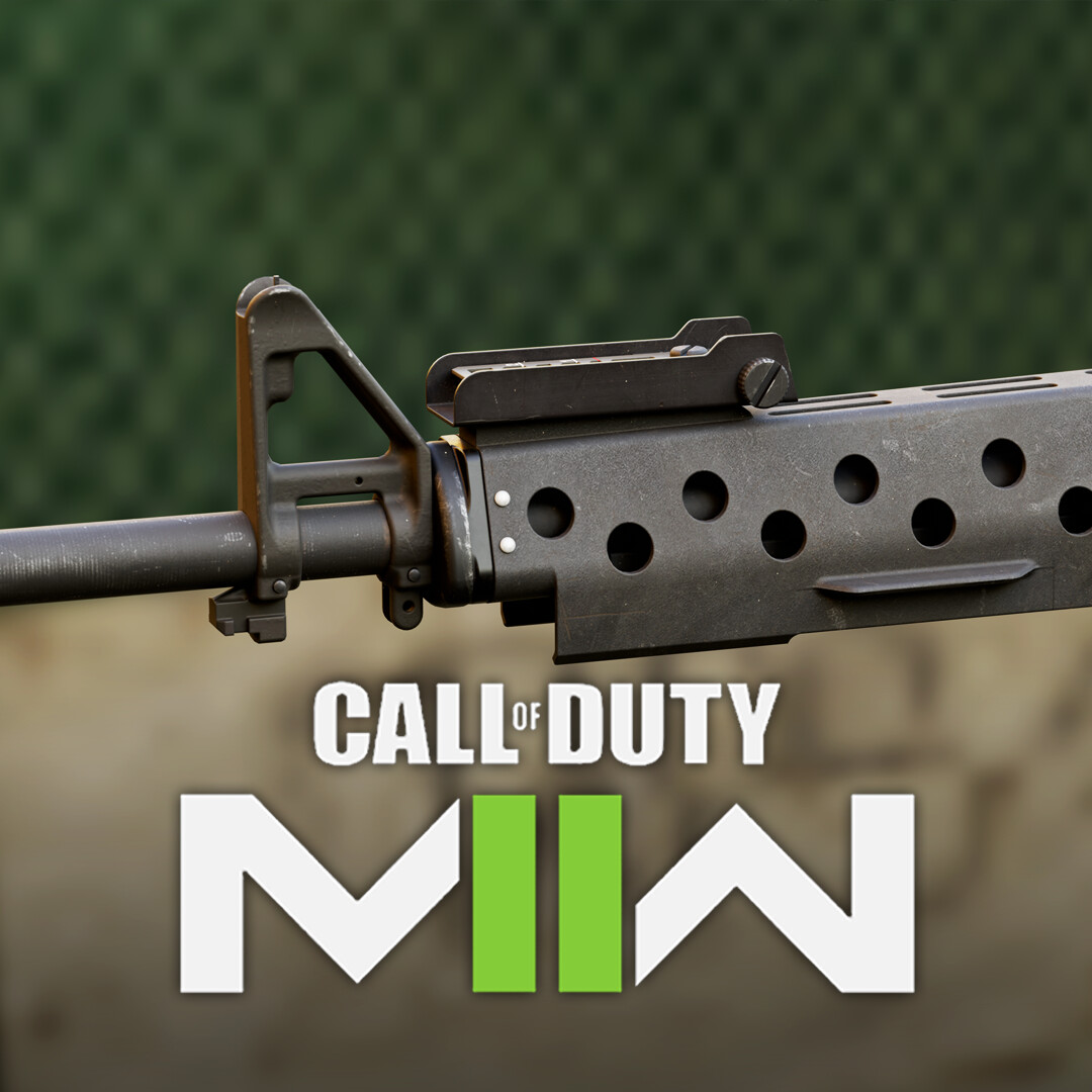 ArtStation - Modern Warfare 2 - Weapon Attachments
