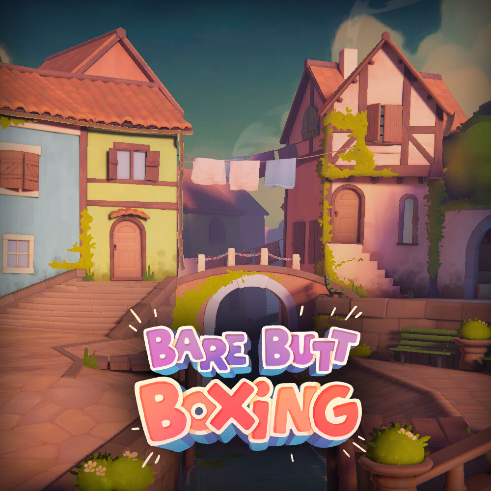 ArtStation - Bare Butt Boxing - Environment Art