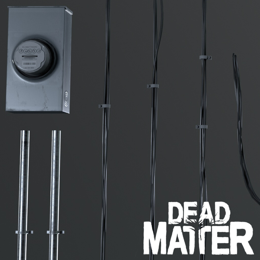 ArtStation - Dead Matter - Modular Prop Kits
