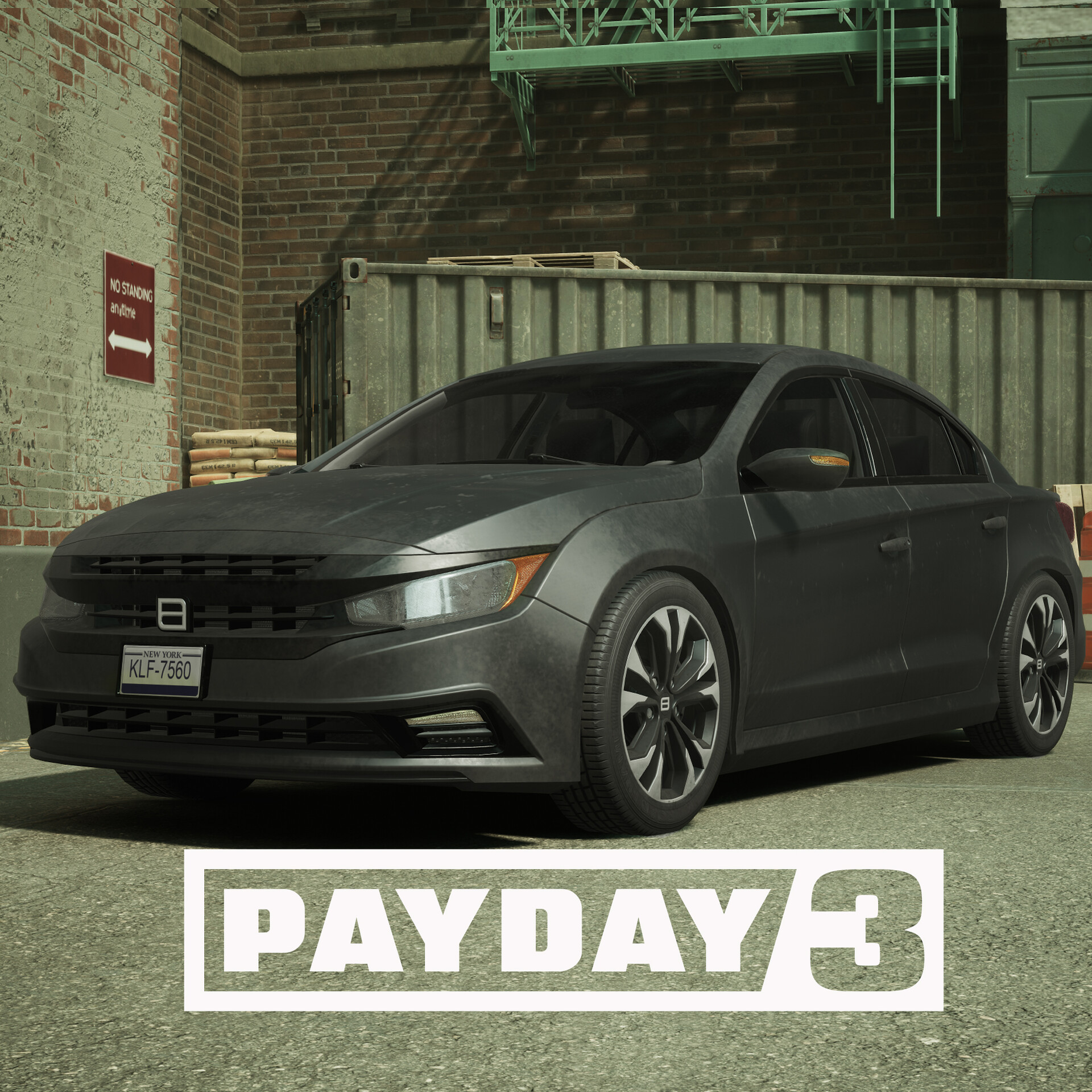 ArtStation - PAYDAY 3 - Sedan_Opatala Variations(Civilian, Taxi and Police)