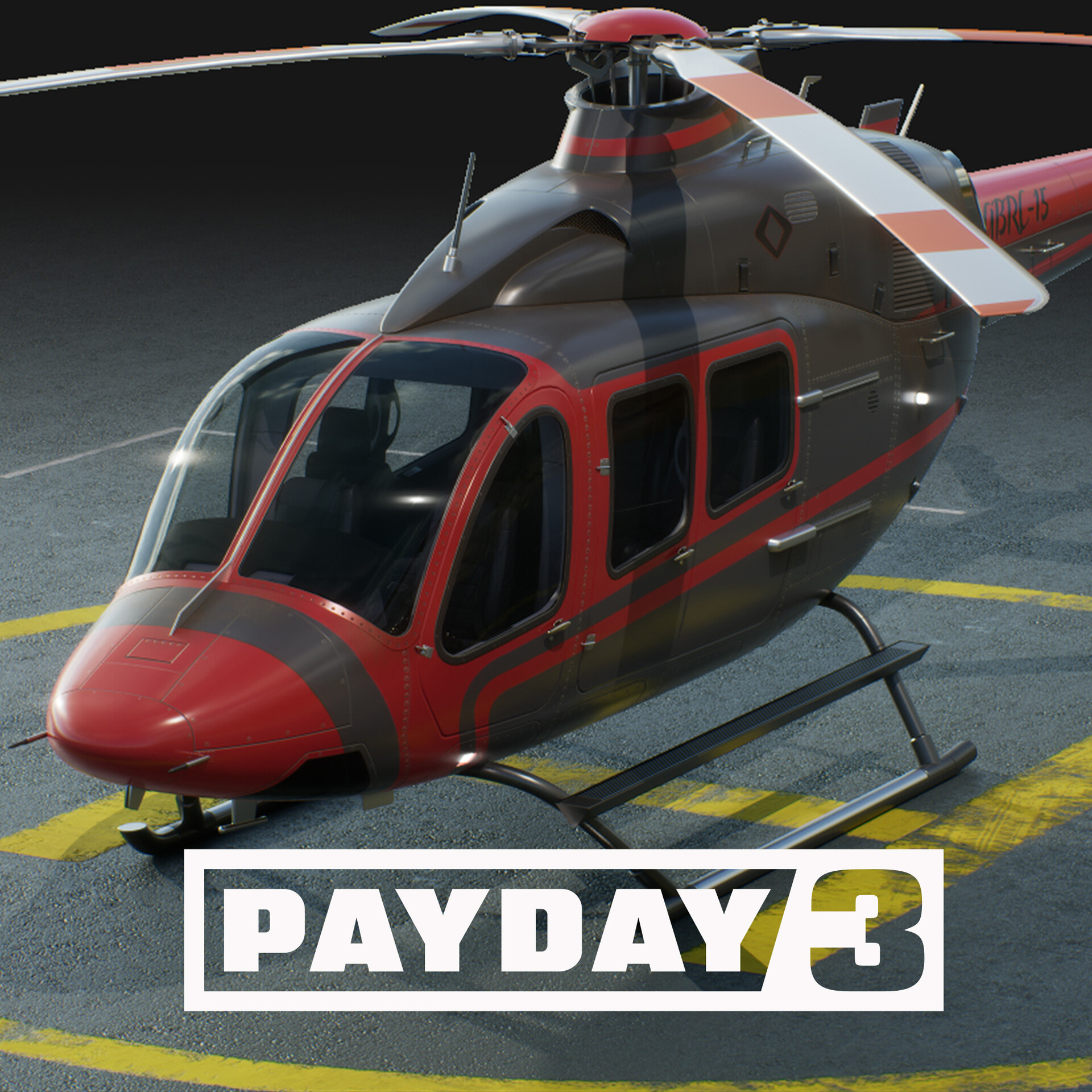 ArtStation - PAYDAY 3 - Helicopter(Escape and Police)