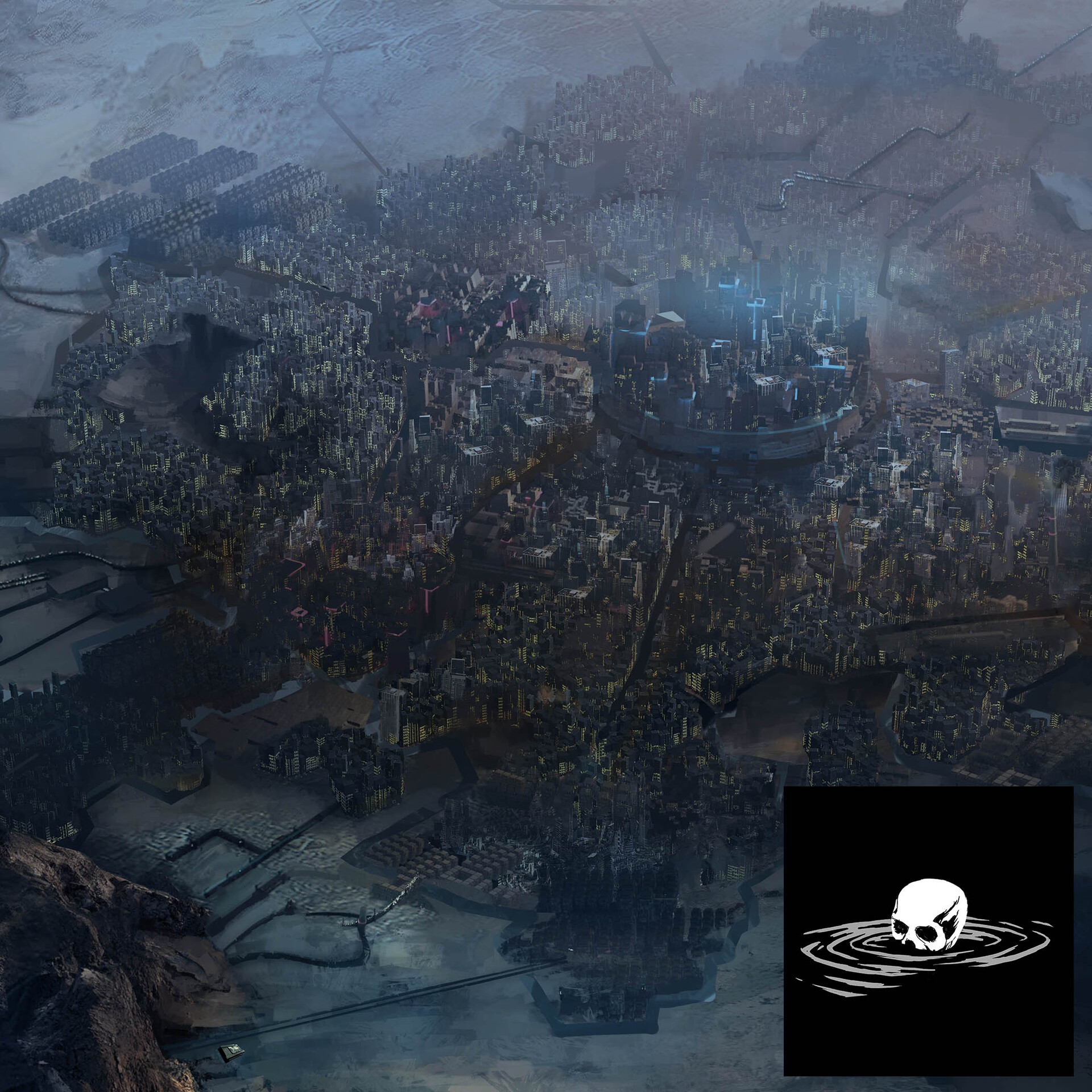 ArtStation - Thirsty Skeletons: Environment Concept Art #1