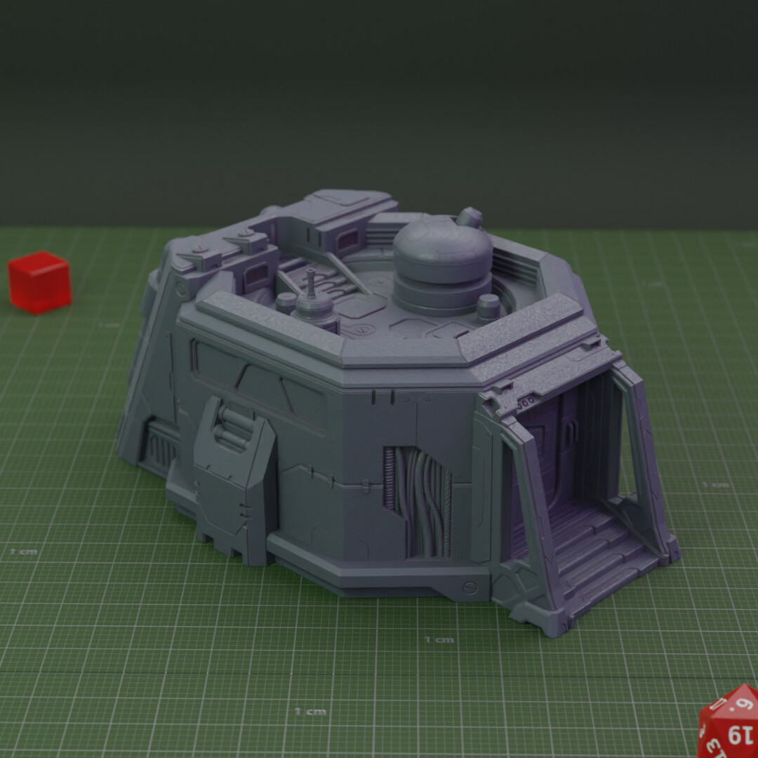 ArtStation - Bunker Secret Exit from Deep Space Madness bundle - Loot Studios