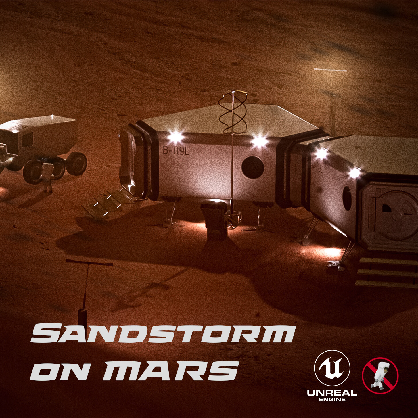 XUANWEN CHEN - Sandstorm on MARS