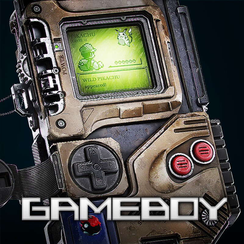 ArtStation - OverEngineered : Tactical Gameboy™