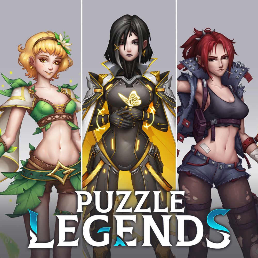 ArtStation - Puzzle Legends