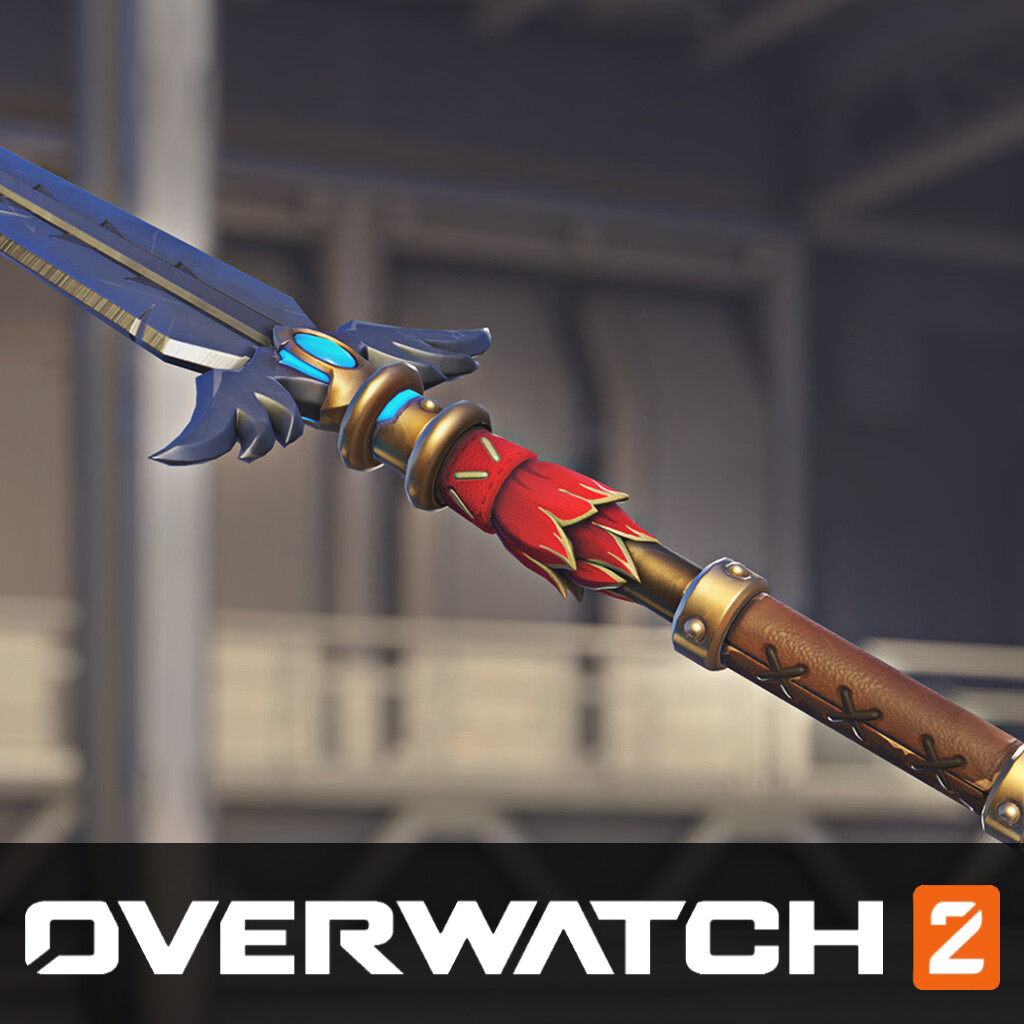 Benjamin Oman - OVERWATCH 2 - Orisa 'Gr-iffon' Spear Weapon Skin