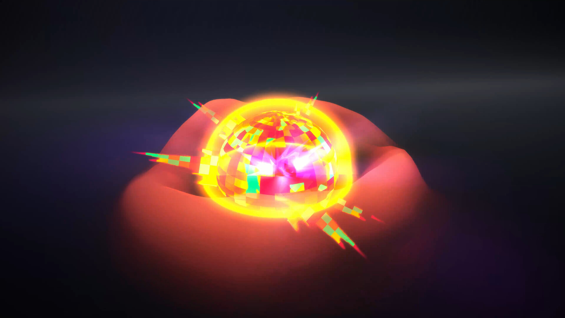 ArtStation - Stylized Glitch Explosion