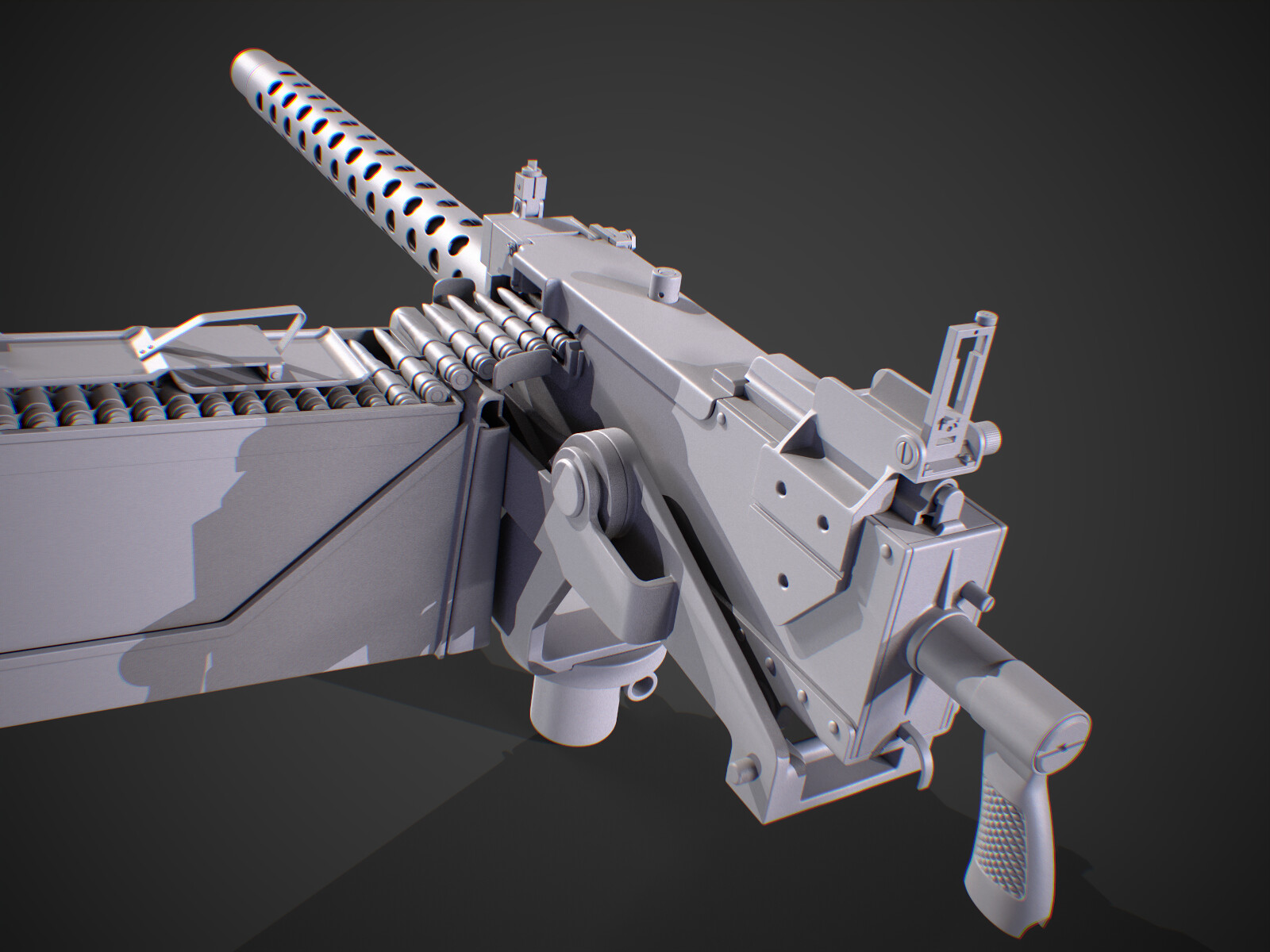 ArtStation - M1919 Browning 30.cal