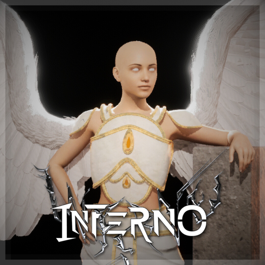 ArtStation - L'Ange Guerrier - INFERNO 2023 - YNOV