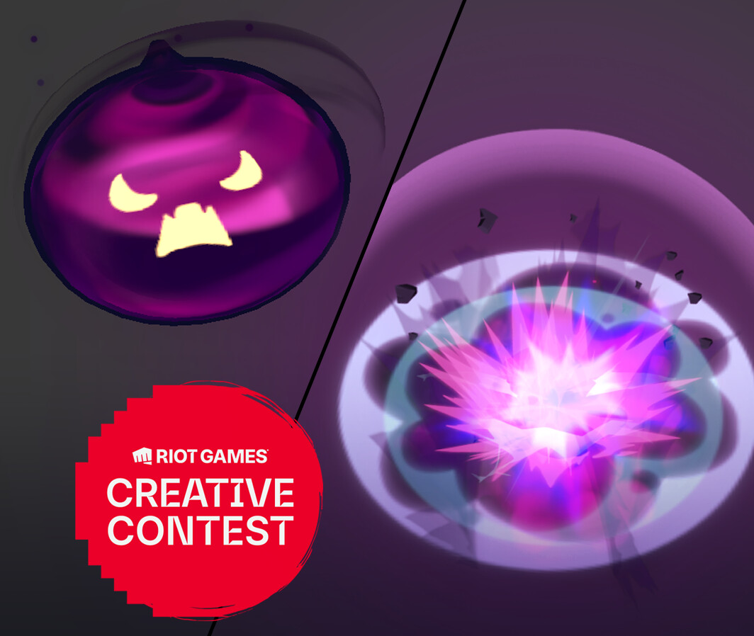 ArtStation - Riot VFX Contest 2023 - Shadow Explosion