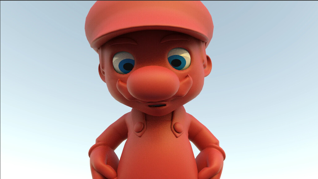 ArtStation - Stylised animation study - Mario