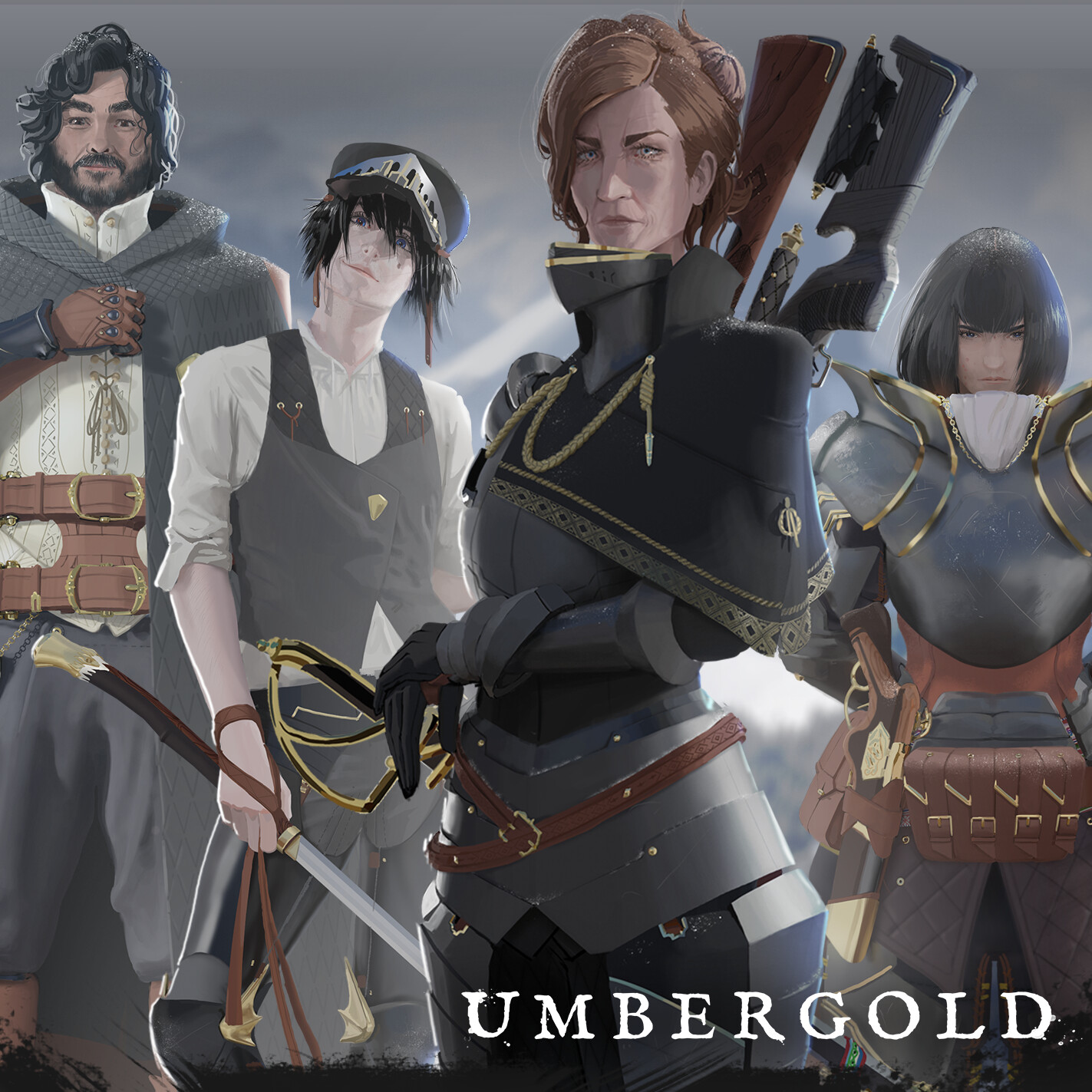 ArtStation - Umbergold - Character Art & Title Splash