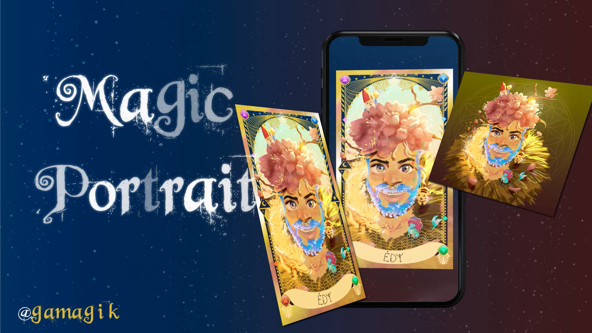 ArtStation - Magic Portrait - Selfie