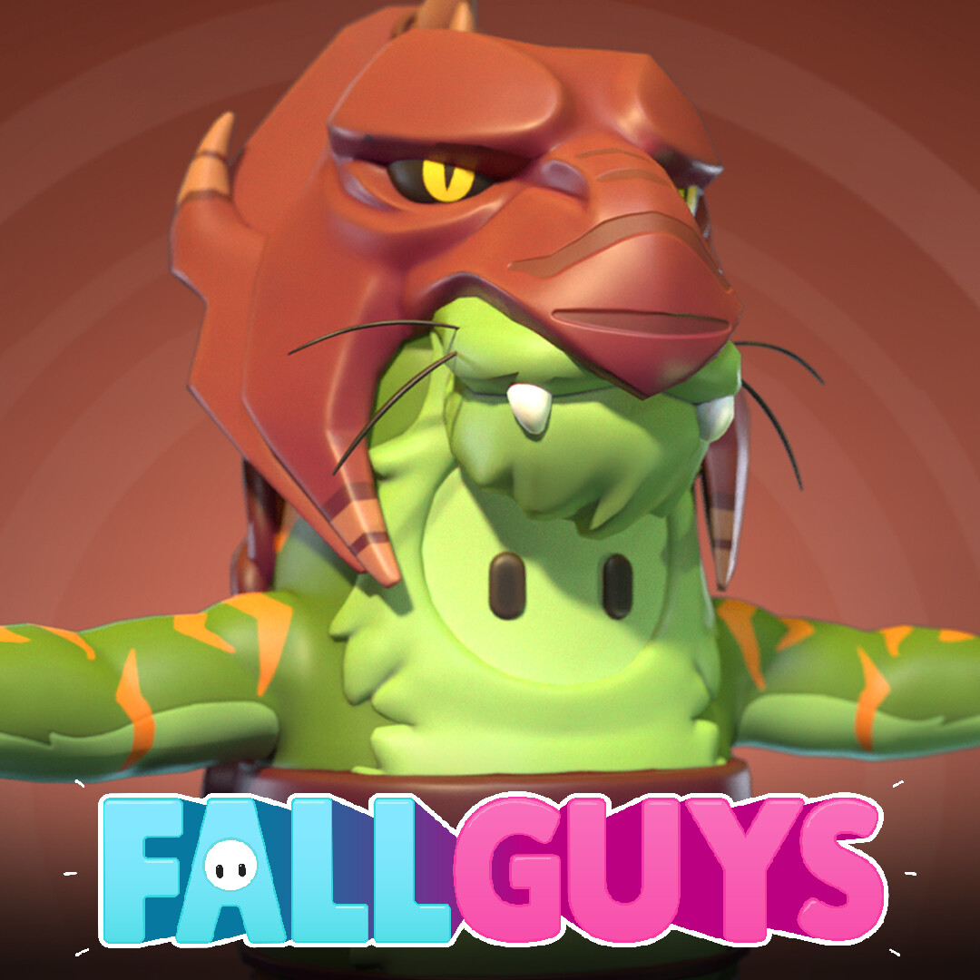 ArtStation - Fall Guys BattleCat