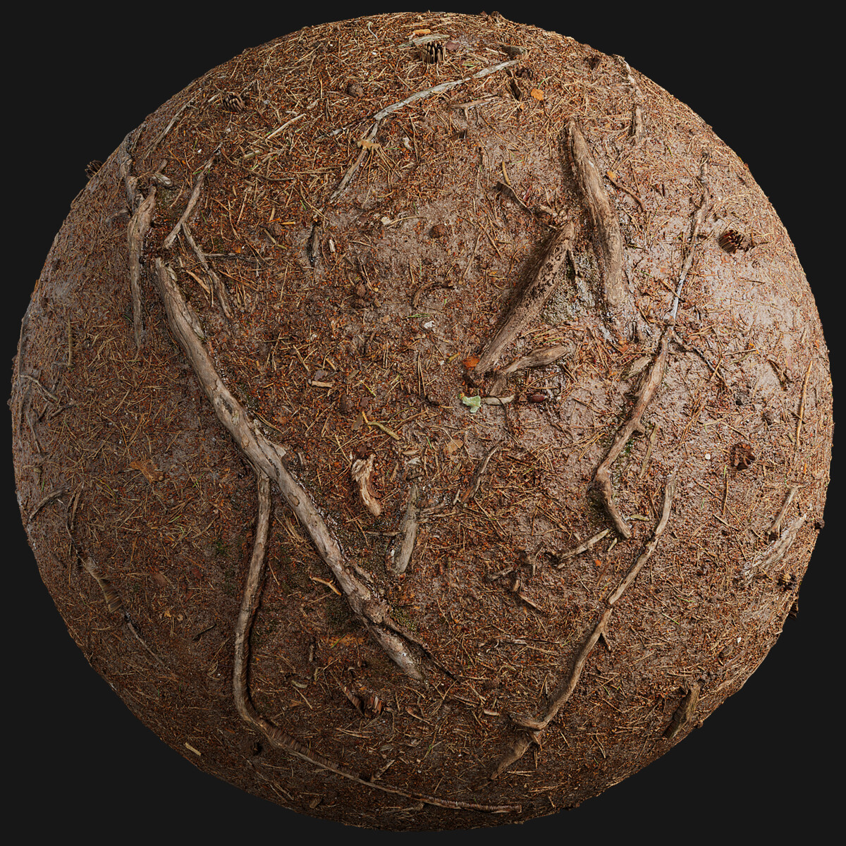 ArtStation - Forest Roots Ground 03