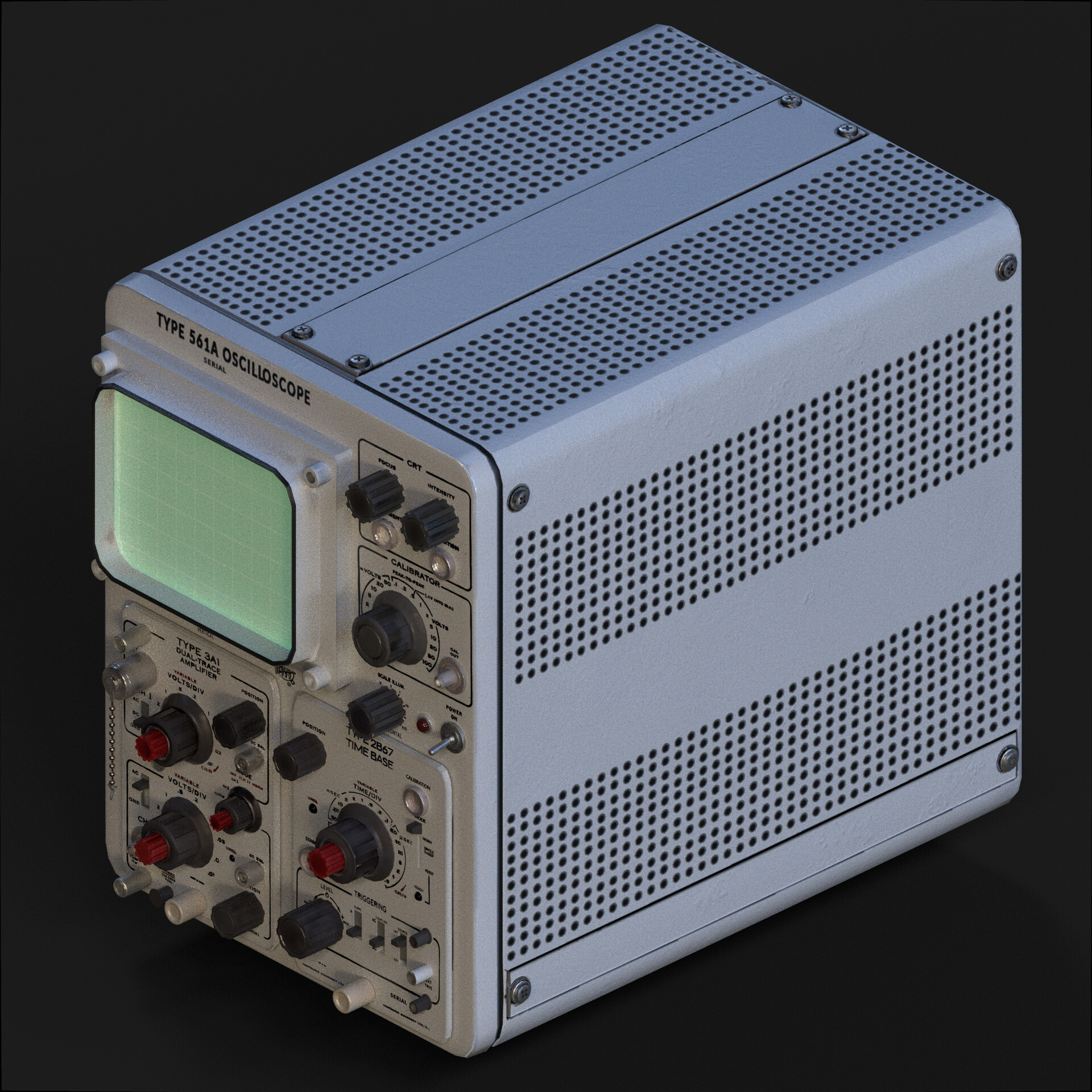ArtStation - Type 561A oscilloscope-Hero prop