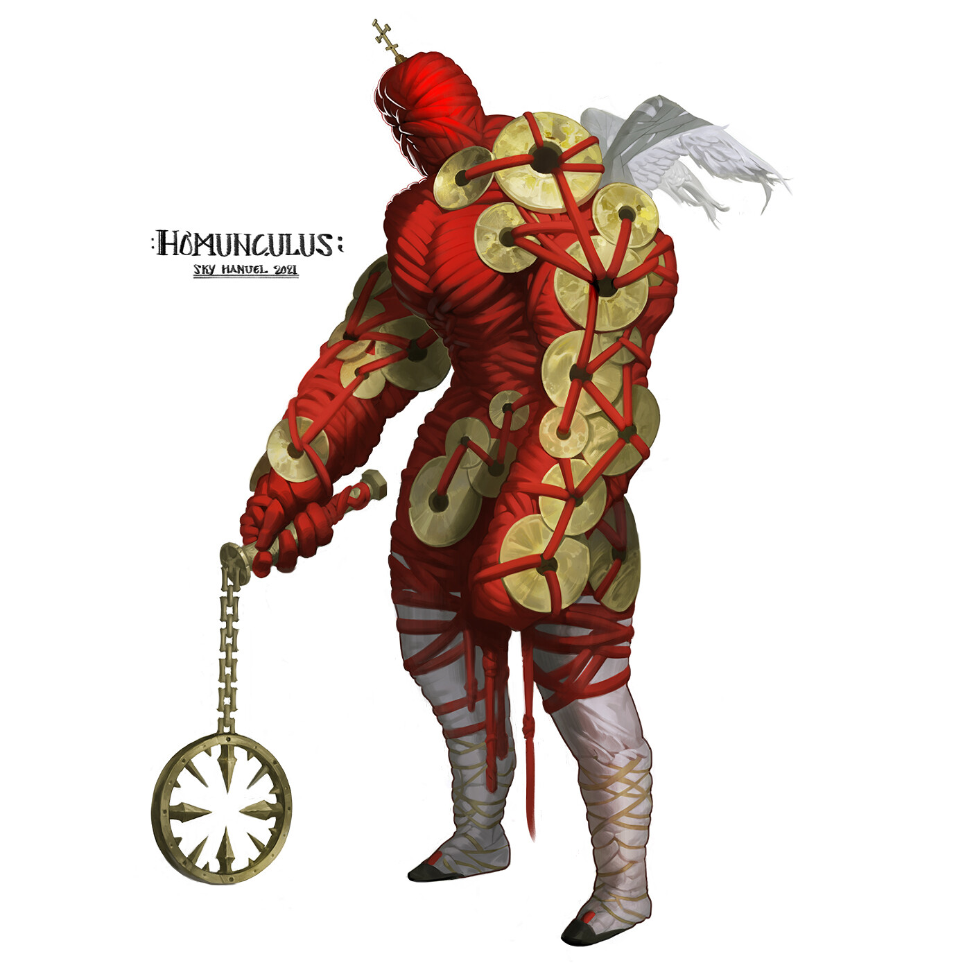 ArtStation - Orthodox Angel | Homunculus
