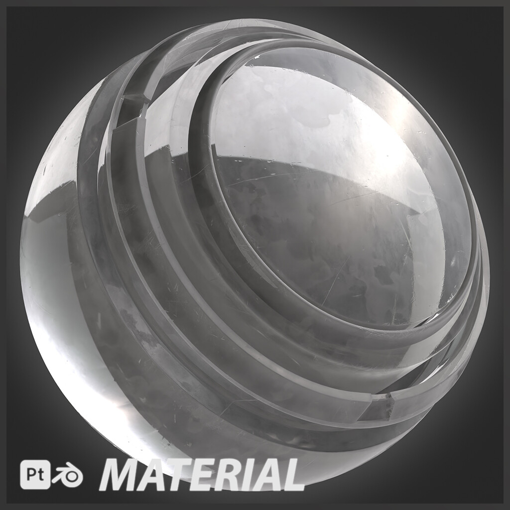 ArtStation - Glass 001 Smart Material For Substance 3D Painter