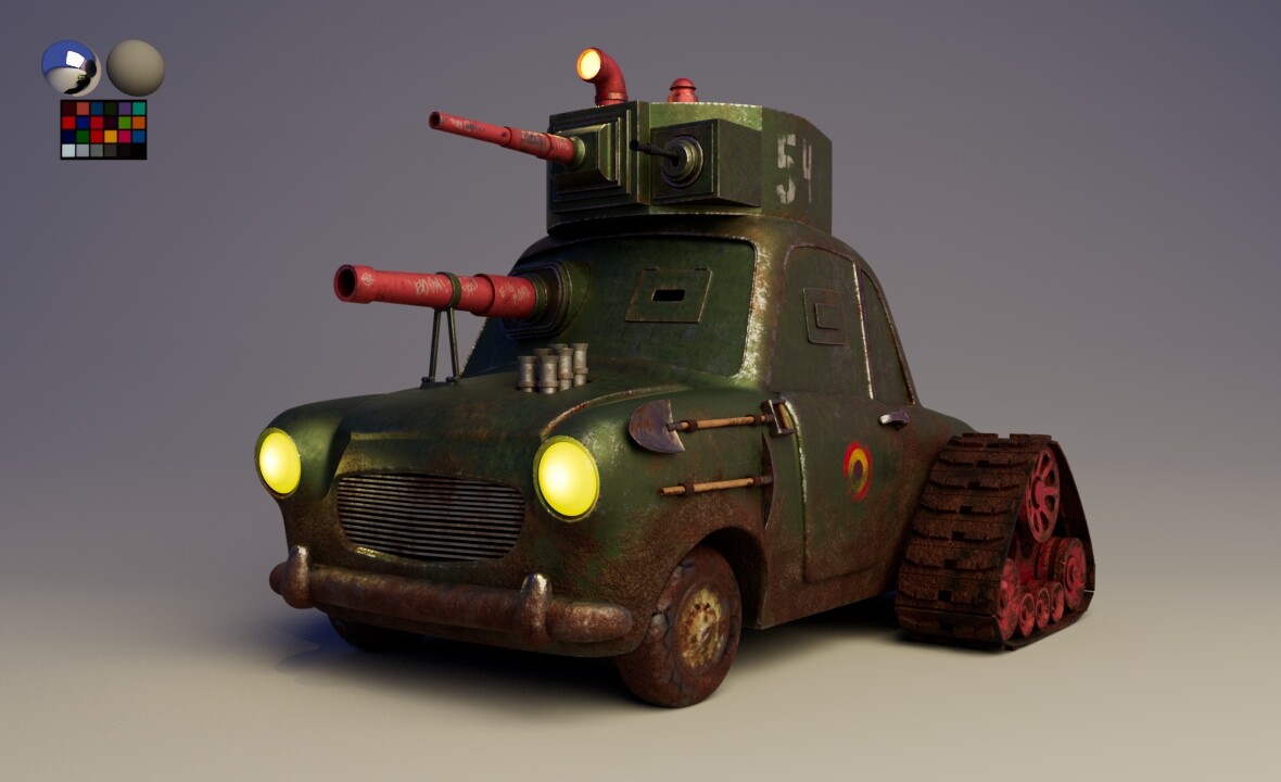 ArtStation - JUST A NORMAL CAR