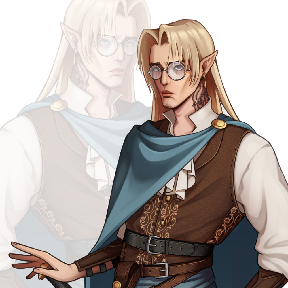 ArtStation - Half Elf Ship Navigator