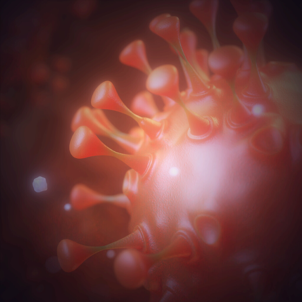 ArtStation - Virus simulation💥