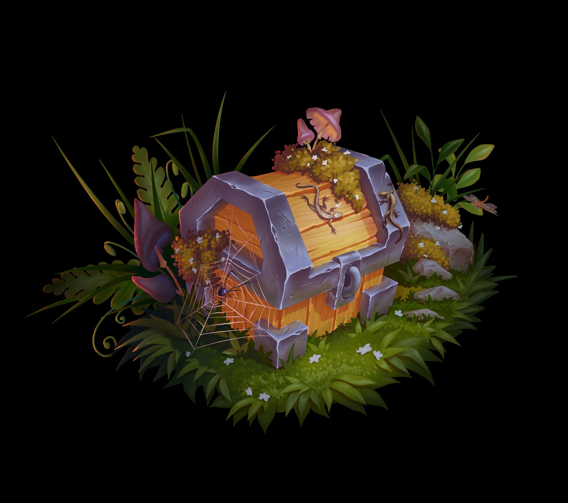 ArtStation - The forgotten treasure