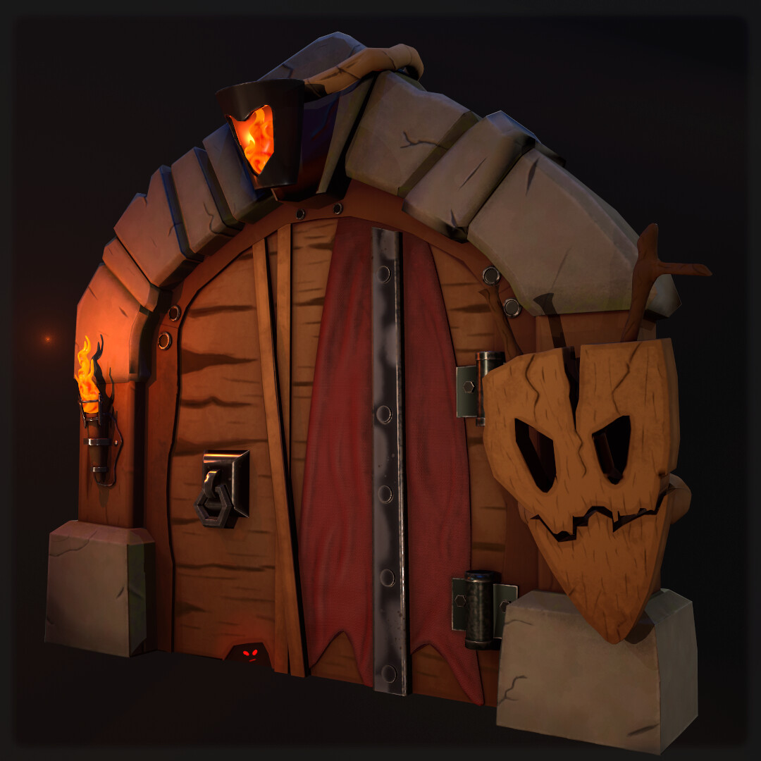 ArtStation - Fantasy Door