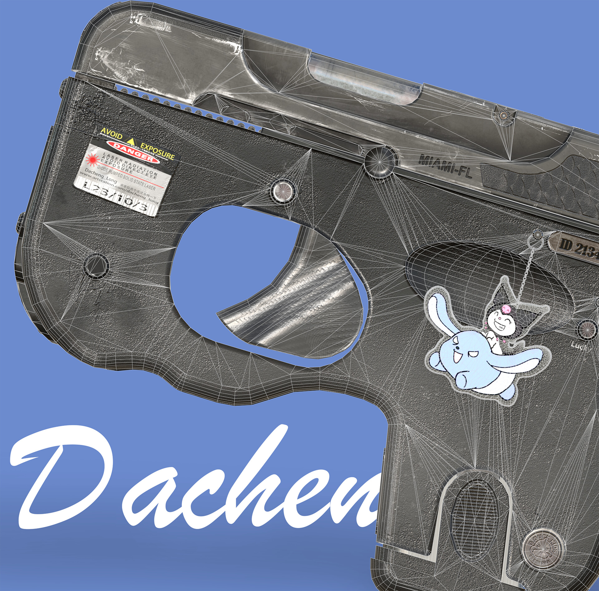 ArtStation - Taurus Curve .380 ACP weapons practice