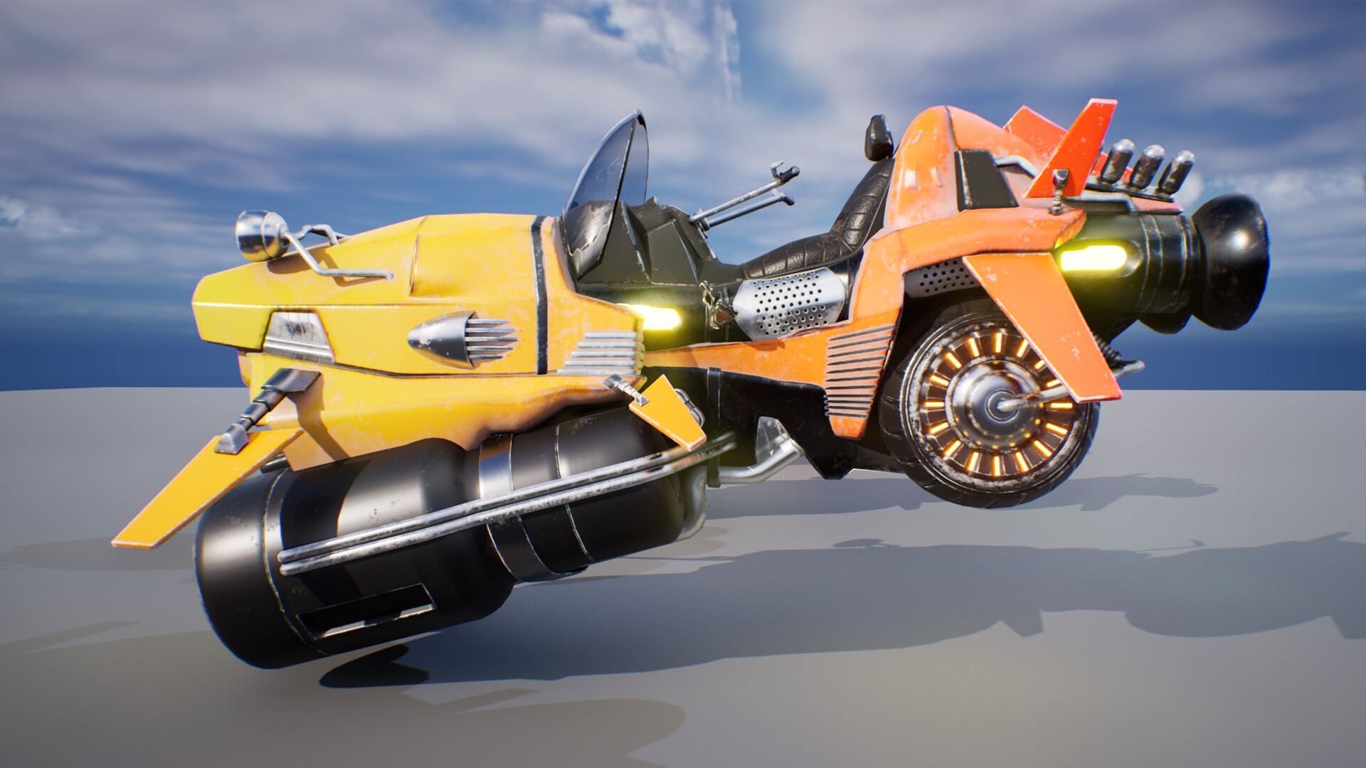 ArtStation - Hover Bike