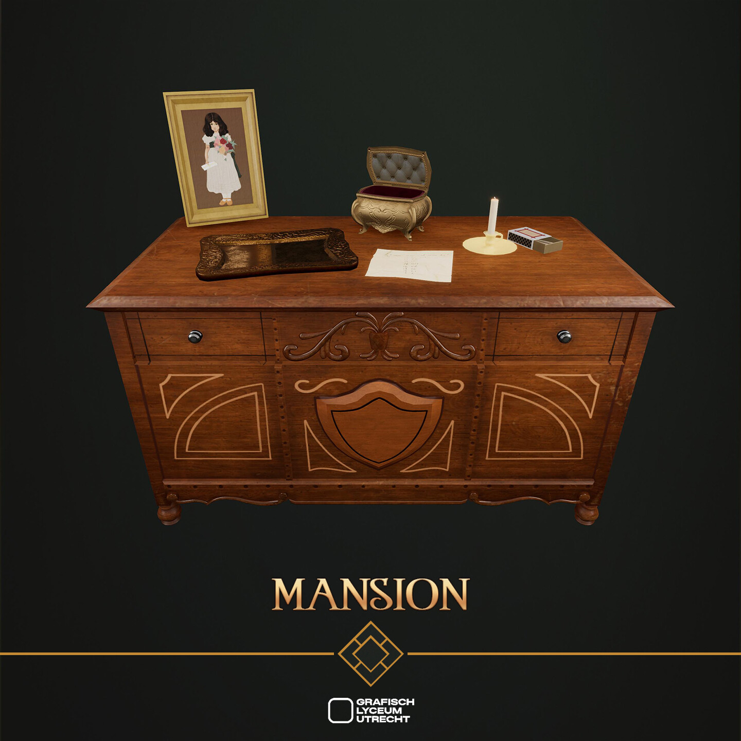 ArtStation - The Mansion - Props