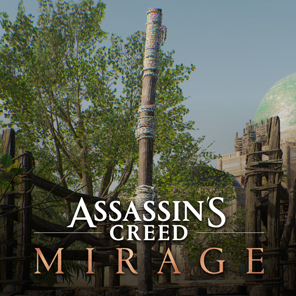 ArtStation - Assassin's Creed Mirage - Crossing Pole