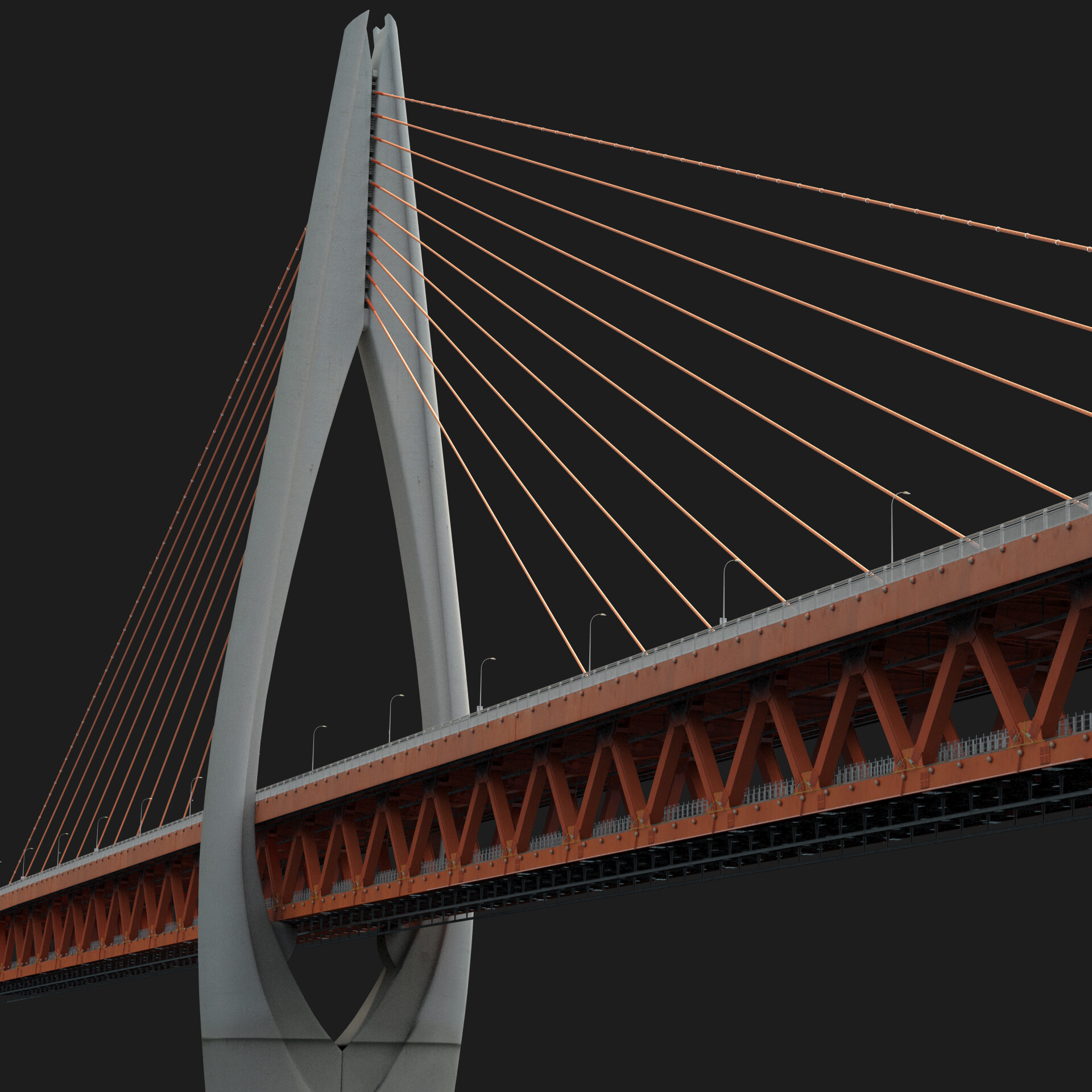 ArtStation - Chongqing bridge