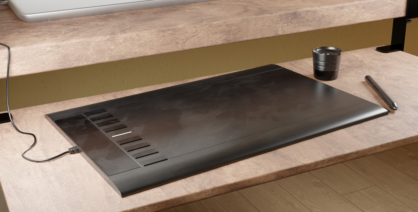 Ata Kahraman Bala - High Detailed Drawing Tablet 3D Model XP PEN Star 3B