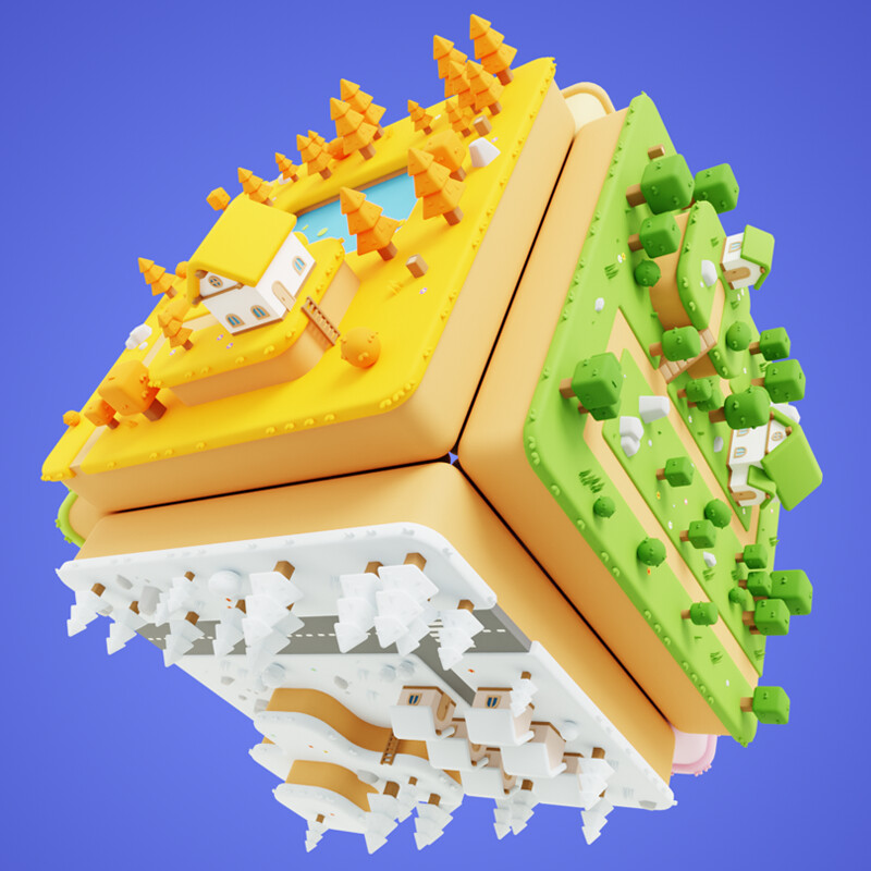 ArtStation - Toon Environments - World Creator Pack