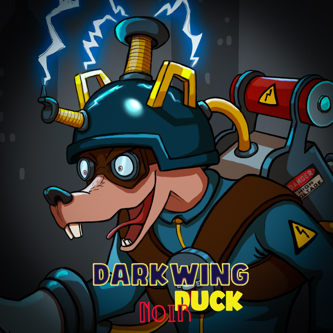 Felix Sembach - "Megavolt" Redesign (Darkwing Duck)