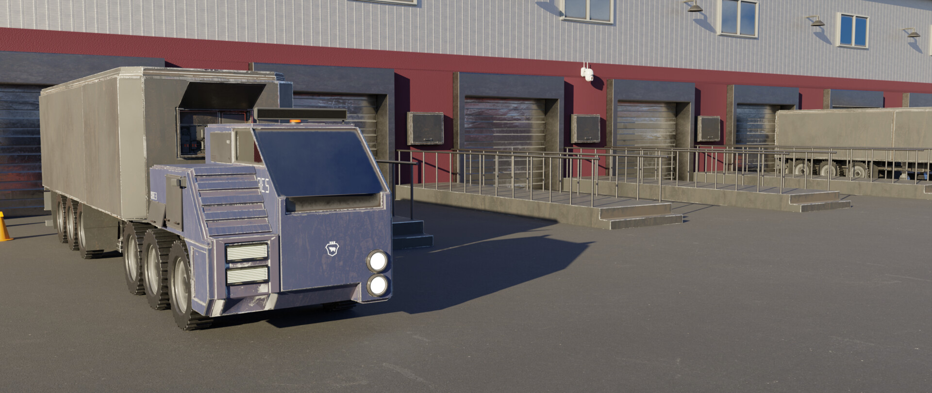 ArtStation - Sci fi Warehouse