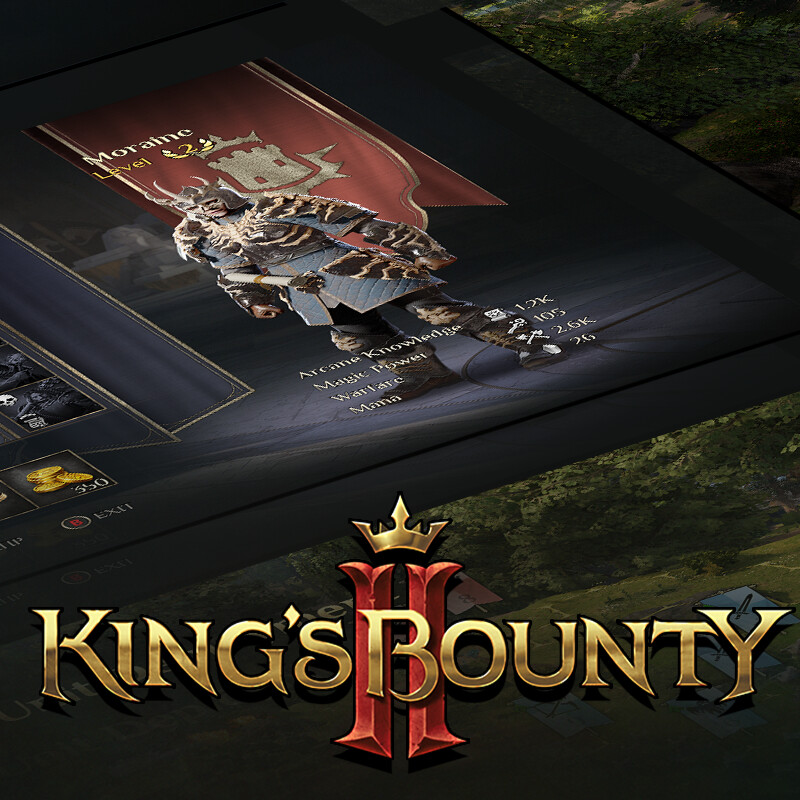 ArtStation - King's Bounty 2: UI Concepts (Battle Screens)