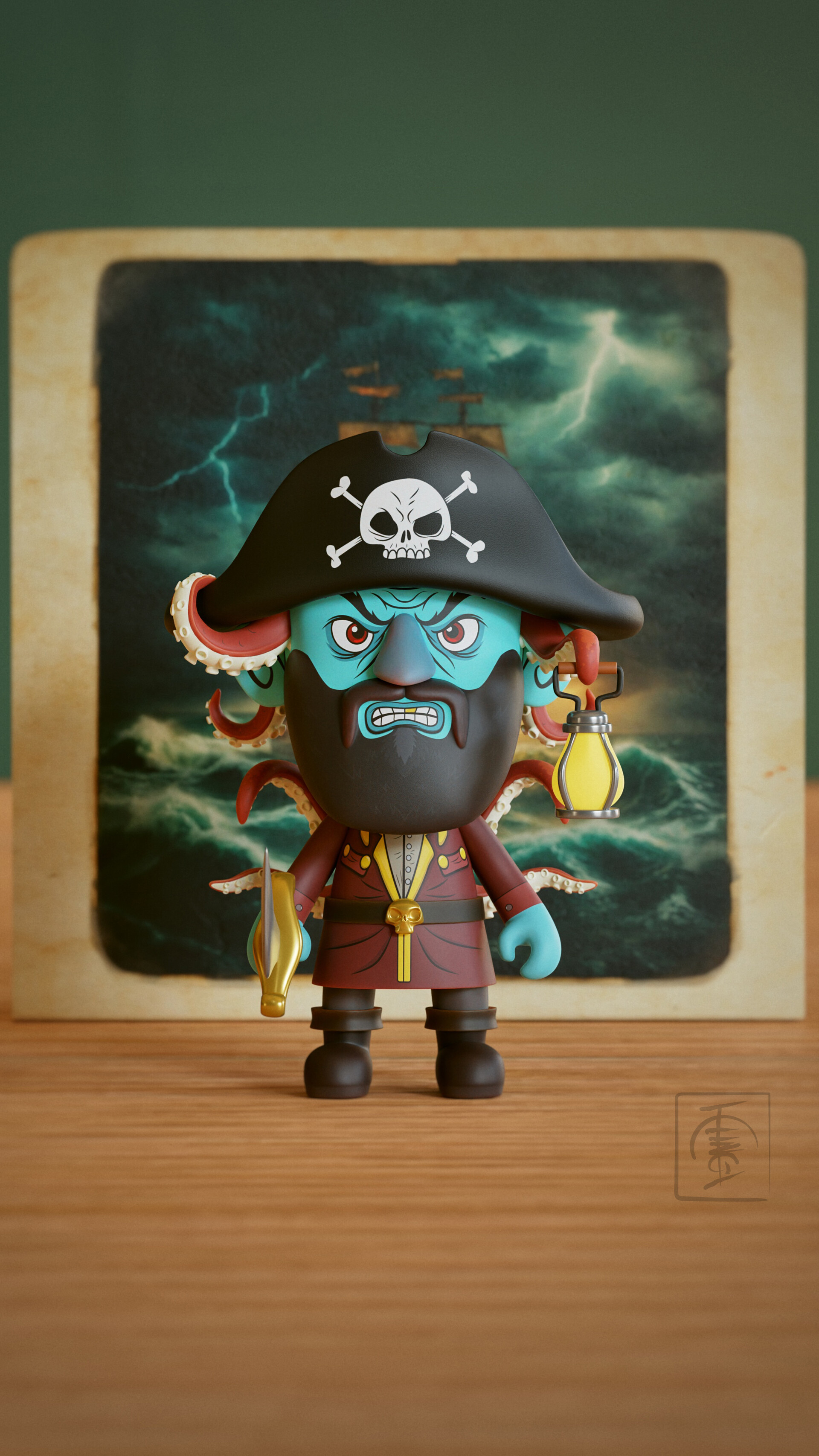 ArtStation - Captain Eddard Dredd