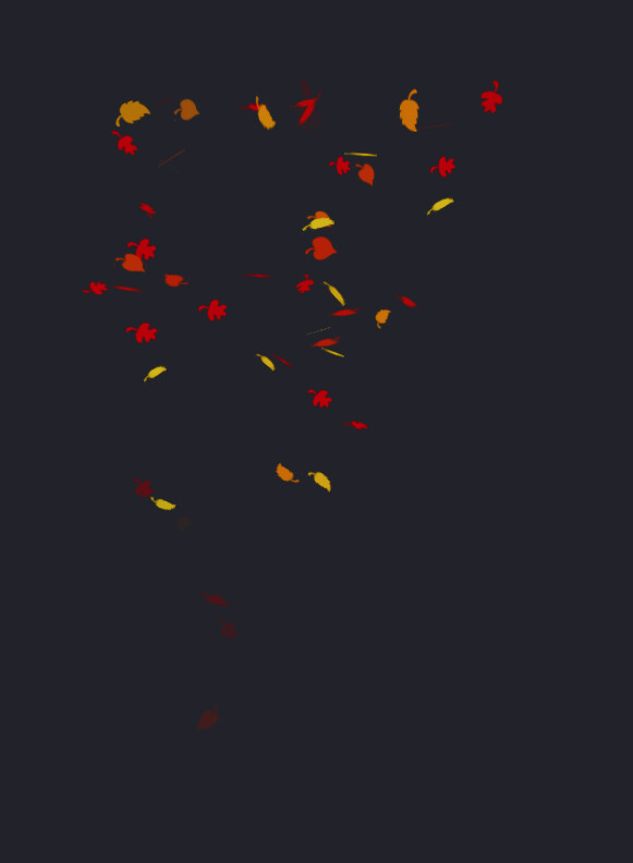 ArtStation - Leaves Falling VFX
