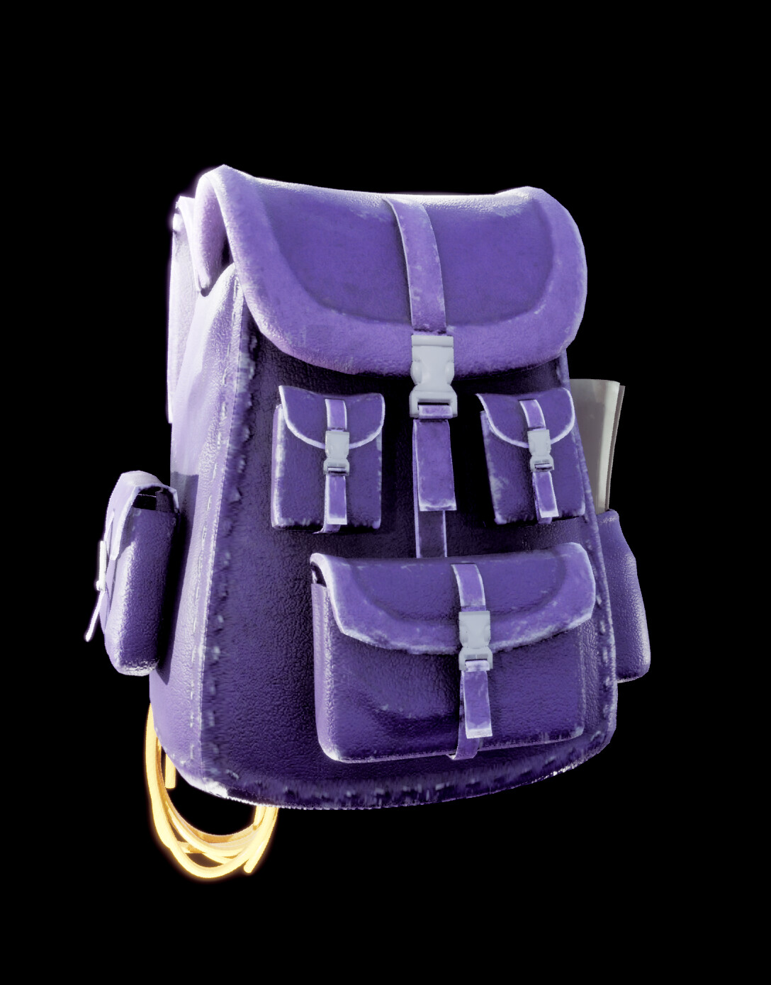 ArtStation - Stylized Backpack